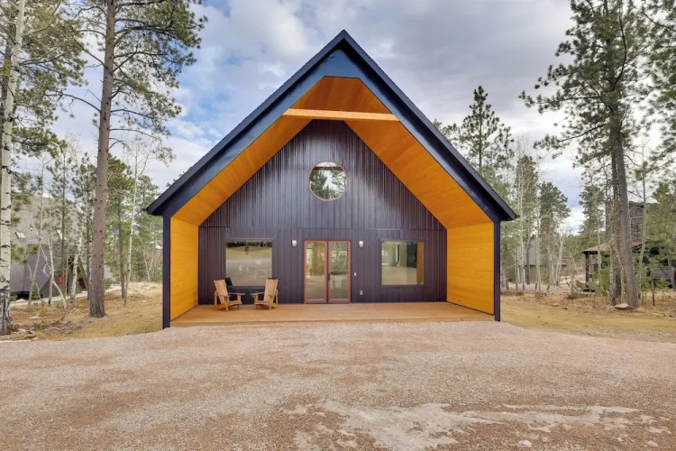 Tree House A-frame Cabin At Powder House Pass - Deadwood, SD