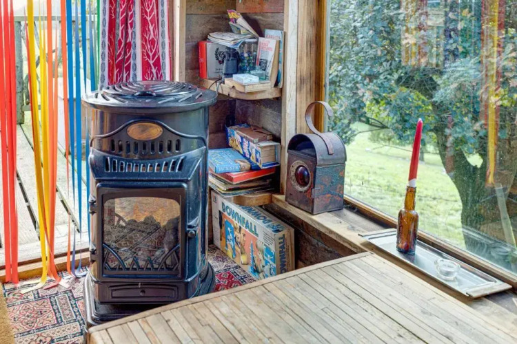 2x Double Bed - Glamping Wagon, Dalby Forest - Yorkshire