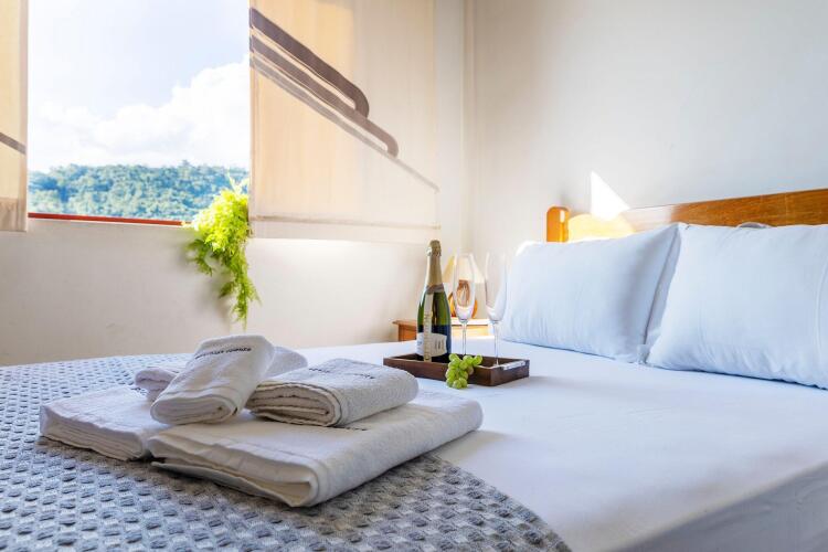 Apartamento Aconchegante. Vista Incrível - Águas de Lindoia