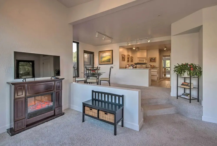Private Patio & Red Rock Views: Sedona Apt! - Sedona, AZ