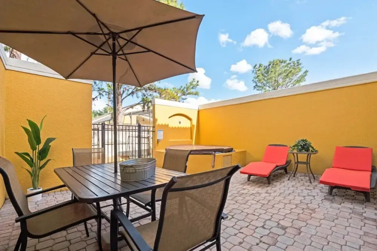 Upstay - Pet-friendly Resort Townhouse W Patio - Kissimmee