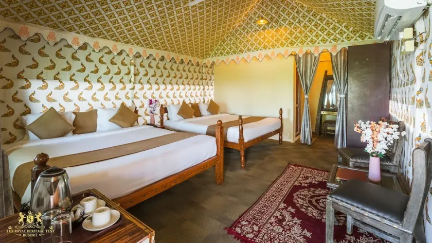 The Royal Heritage Tent Resort - Statue Of Unity - Nandurbar