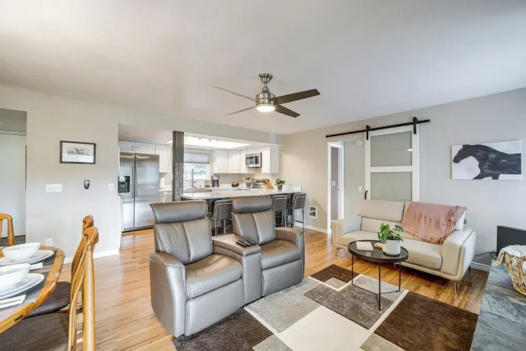 Deck & Golf Course Views: Munds Park Condo! - Mormon Lake, AZ