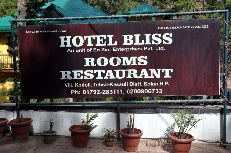 Hotel Bliss - Kasauli