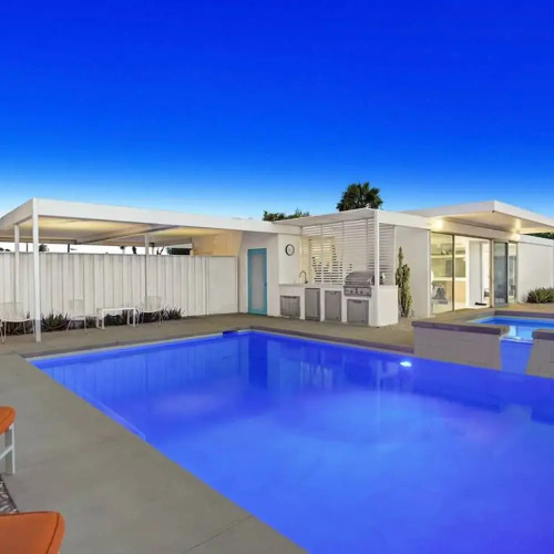 Wexler Steel House 4 - Pool Spa And Grand Piano - Palm Springs, CA