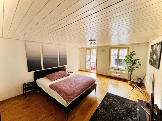Newly Furnished Beautiful Old Building Apartment In The Center With Apple Tv O1 - St. Gallen