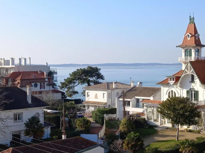 Appt T2 Avec Vue Exceptionnelle Sur Le Bassin D'arcachon - 아흑꺄숑
