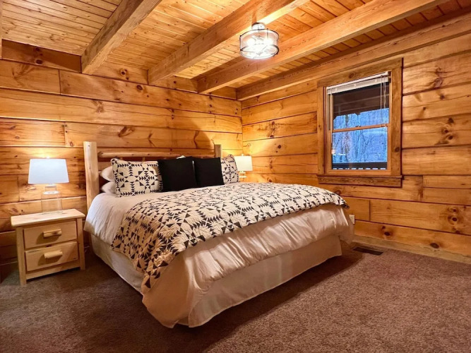 Hunter Hills Haven - Secluded Luxe Cabin Getaway With Mountain Views Spa Hot Tub Game Room - Sevierville, TN