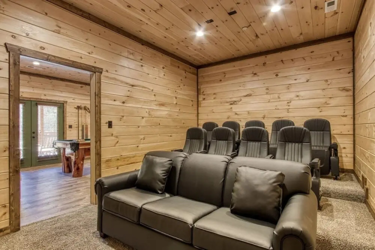 Ern840 - Splashin' Chalet - Brand New Cabin With Indoor Pool! Great Location! 6 Bedroom Cabin By Redawning - Tennessee