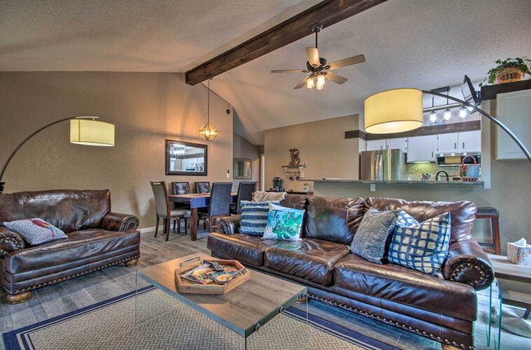Deck + Fire Pit: Margaritaville Resort Home! - Sunrise Beach, MO