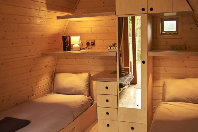 Pinewood Camping Pods - At Port Lympne Reserve - Kent