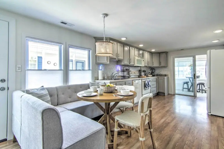 Fire Pit + Views: Canal-front Fenwick Island Home - Delaware