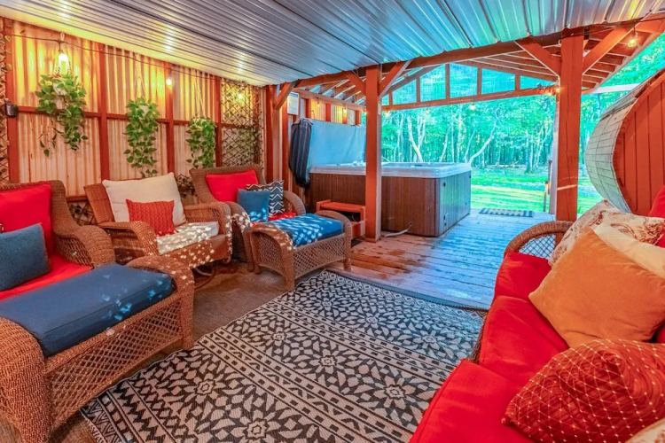 Sauna & 2-story Deck: Luxe Poconos Chalet - Lake Harmony, PA
