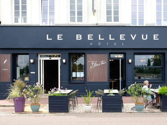 Hôtel Restaurant Le Bellevue - La Bouille