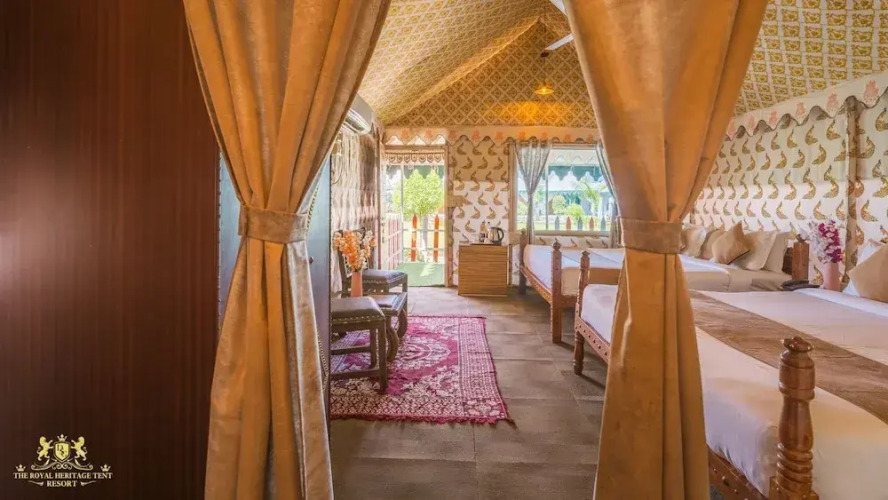 The Royal Heritage Tent Resort - Statue Of Unity - Nandurbar