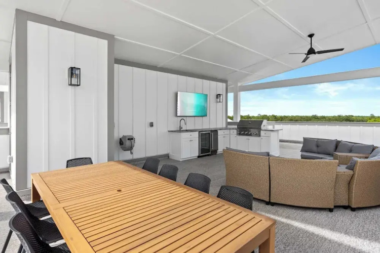Sea Dweller By Avantstay Rooftop Spa + Gulf View Golf Cart, Pool - Rosemary Beach, FL
