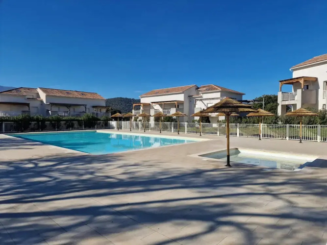 T3 R Sidence Piscine Casa D Orinaju H57 - Saint-Florent