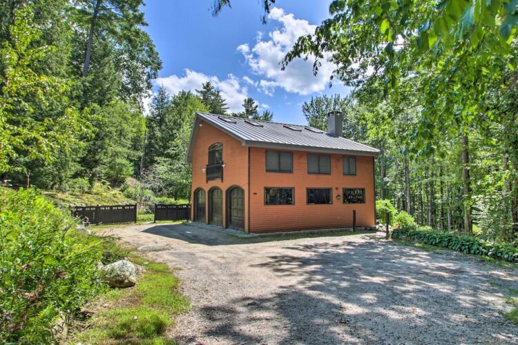 Elegant White Mountain Escape W/ Furnished Deck! - Waterville Valley, NH