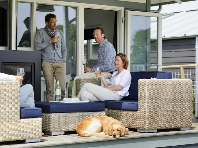 Modern Water Cottage With Microwave, In The Sneekermeer Area - Friesland