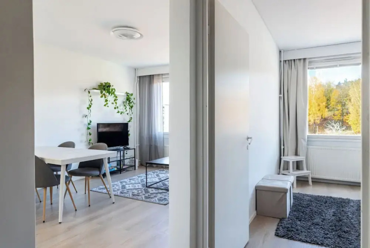 1br Apartments Next To Railway Station, Free Parking, Balcony - Lahti