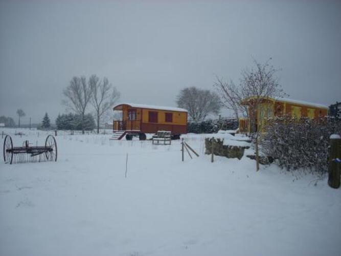 Les Roulottes De La Ferme Des Chanaux - Haute-Loire
