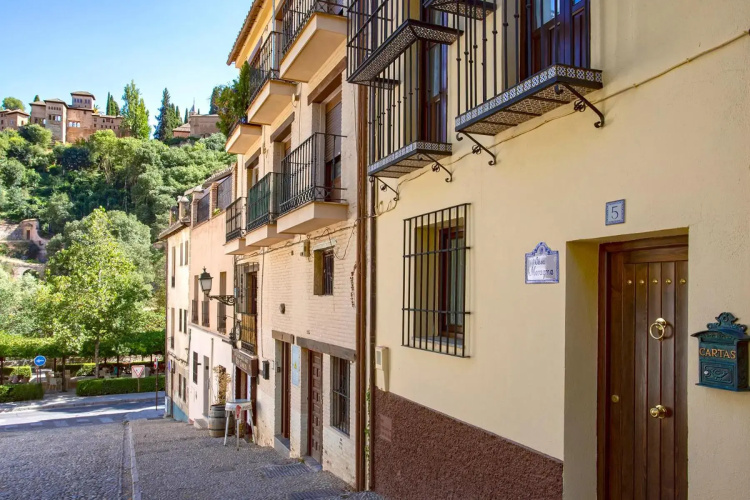 Morayma House Terrace With Views To Alhambra - Granada, Spain