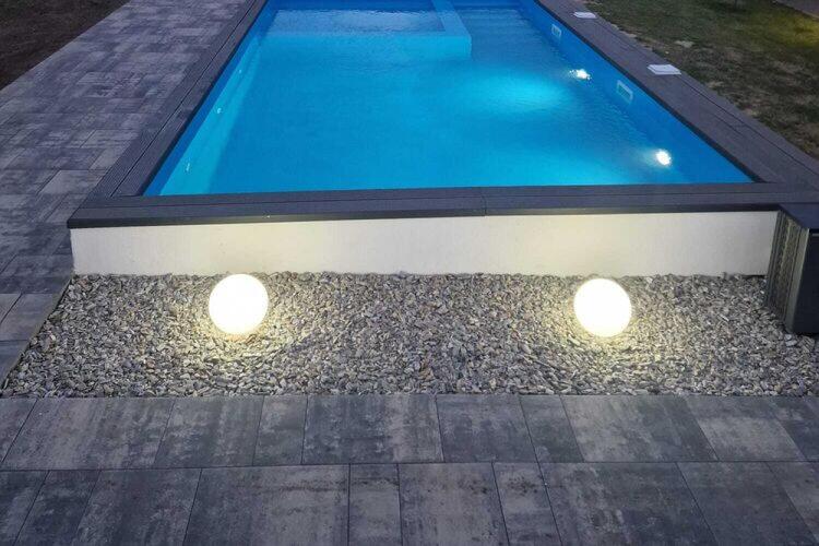 Holiday House With Terrace, Swimming Pool, Sauna, Whirlpool, Rewal - Rewal
