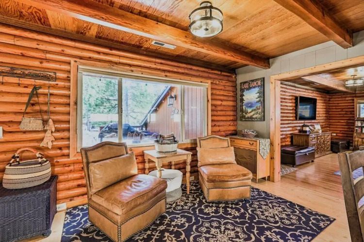 Dog-friendly Kings Beach Log Cabin W/ Hot Tub! - North Lake Tahoe, CA