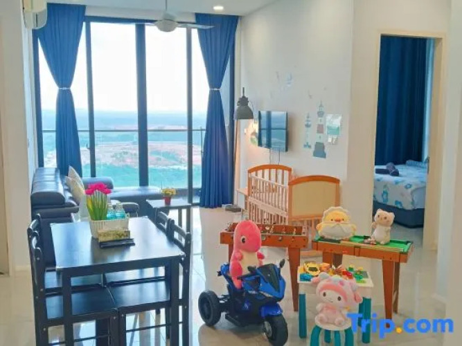 Walk 3min Legoland 8pax Lakeview 2br D'pristine - Gelang Patah