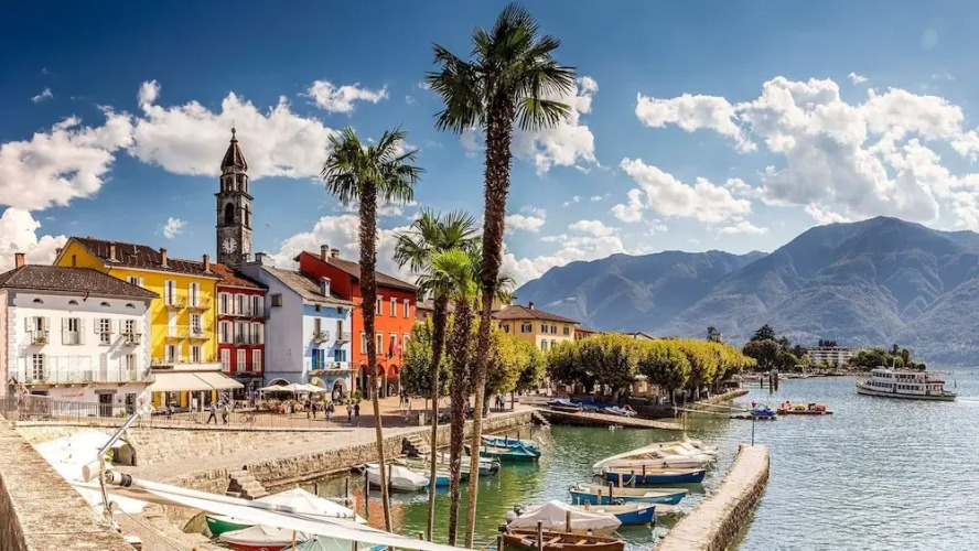 Room In B&b - Double Room With Air Conditioning Del Ponte Break - Locarno