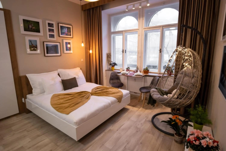 ⭑ Comfy Vip Studio In The Center With Netflix - Brno