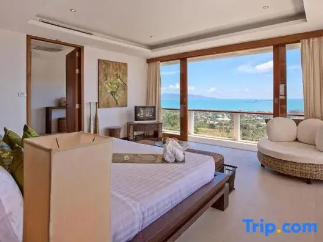 Hillside Baan Lealay 4 Bedrooms Bophut Hill Amazing Sea Views - Koh Samui
