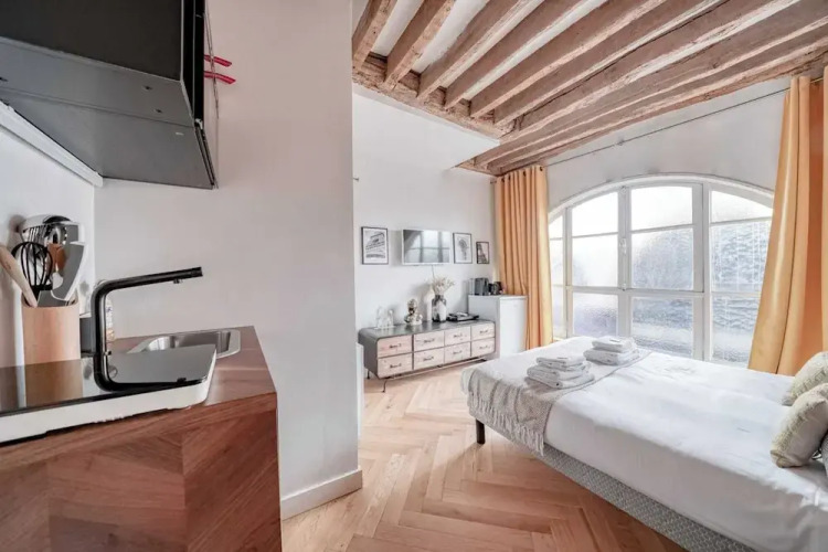 Comfortable Studio Located In A Cute Passage In Central Paris - Paris