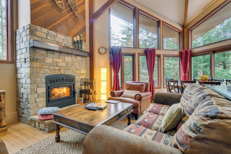 Ski & Golf: Cozy North Conway Mountain Cabin! - North Conway, NH