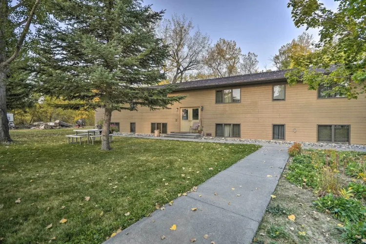 Charming Columbus Apt Along Yellowstone River - Montana