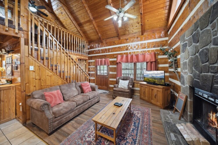 An Affair To Remember 1 Bedroom Cabin By Heavenly Views Resort - Gatlinburg, TN