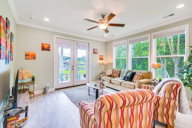 Waterfront Wolf Bay Home W/ Private Boathouse! - Orange Beach, AL