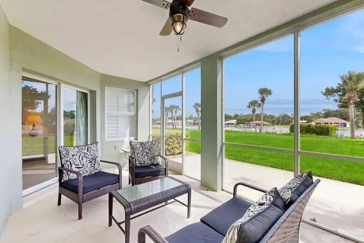Ground Floor Waterview Condo With Resort Amenities, Private Patio And Pool - Palm Coast, FL