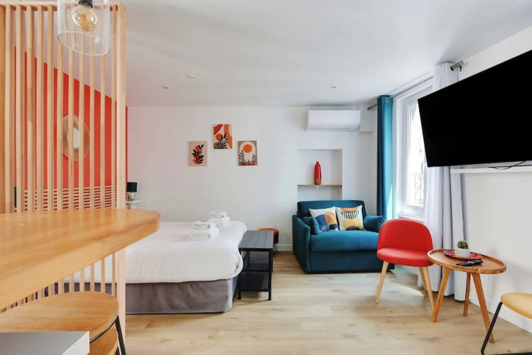 Stunning Studio For 2 People - Sentier - Paris