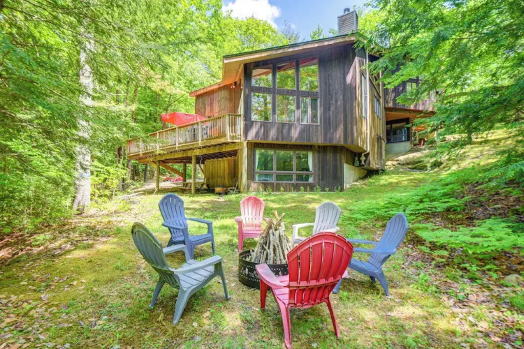 Ski & Golf: Cozy North Conway Mountain Cabin! - Conway, NH