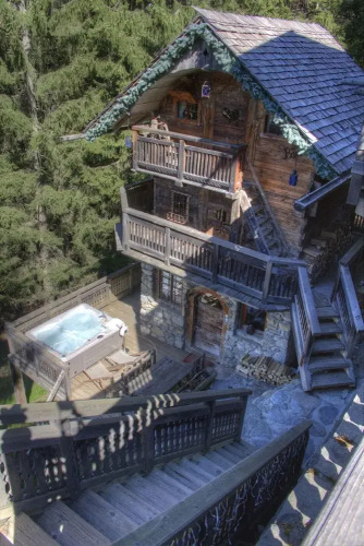 Hôtel Les Chalets De Philippe Avec Jacuzzis Privatifs - Chamonix-Mont-Blanc