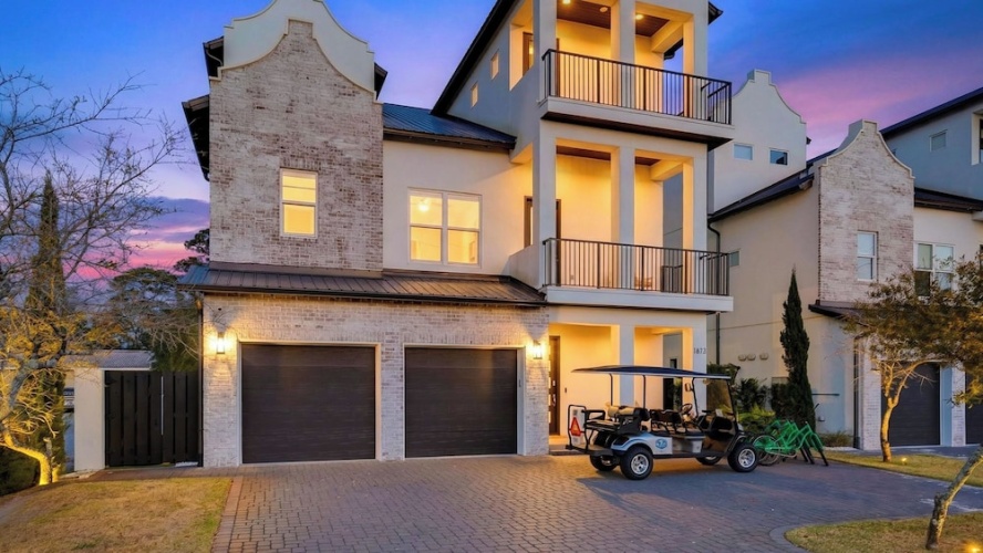3 Blocks To Beach Sleeps 19 Pool, Spa & Golf Cart In Gulf Place - Santa Rosa Beach