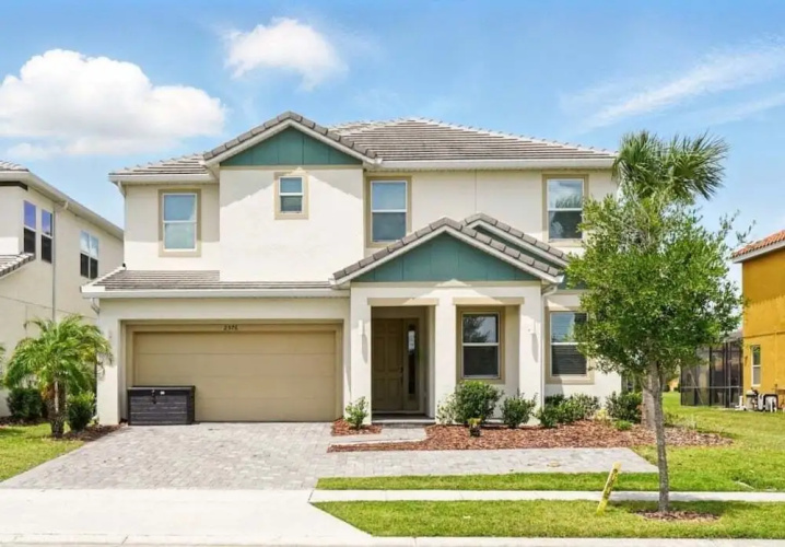 Lake Side View Private Pool Home In Resort! 10 Bedroom Villa - Kissimmee, FL