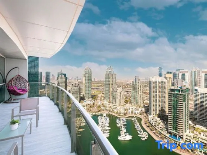 Magnificent | Luxurious 3 Br | Dubai Marina View - Dubai Marina