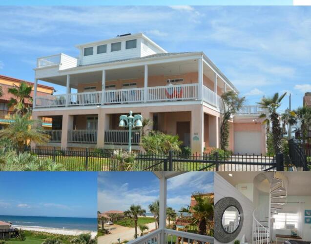 Just Beachy A Luxury Retreat Sleeps 12 3 Levels With Elevator- Perfect For 1-3 Families Travelin - Palm Coast, FL