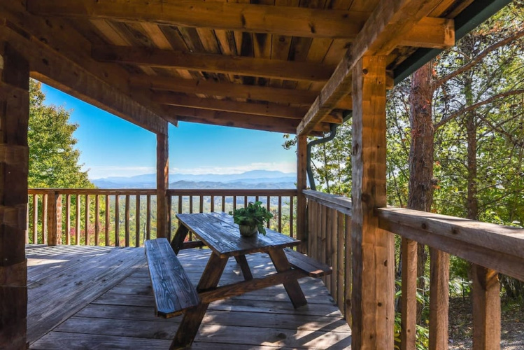 View! Private Studio Cabin,hot Tub,relax,honeymoon - Townsend, TN