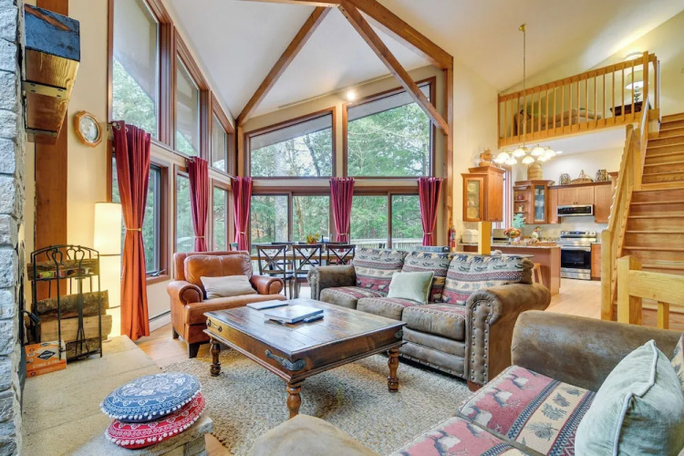 Ski & Golf: Cozy North Conway Mountain Cabin! - Conway, NH