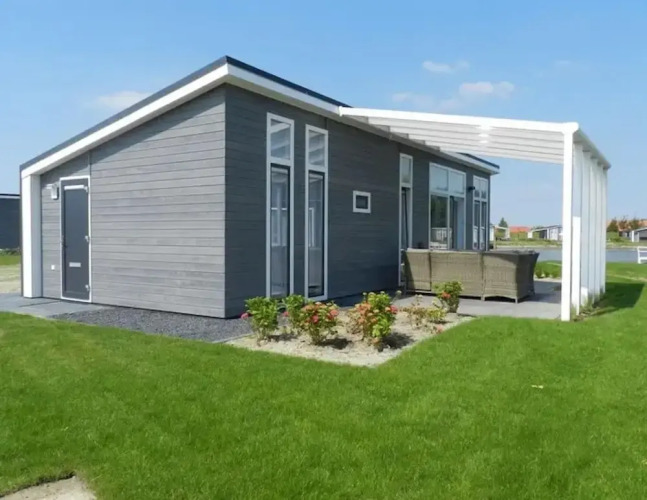 Modern Chalet On The Water At A Holiday Park - Zeeland