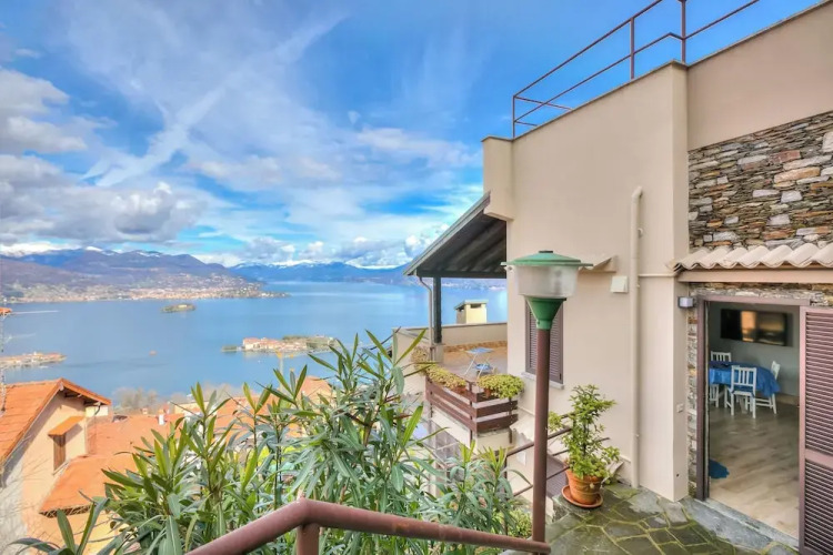 Lake View Terrace Over The Borromean Isla - Baveno