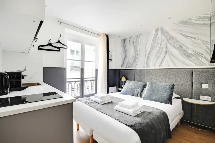 Modern Studio For 2p With A/c - Near Montmartre - Saint-Denis